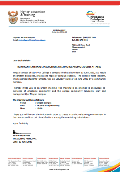 Home | KSD TVET College